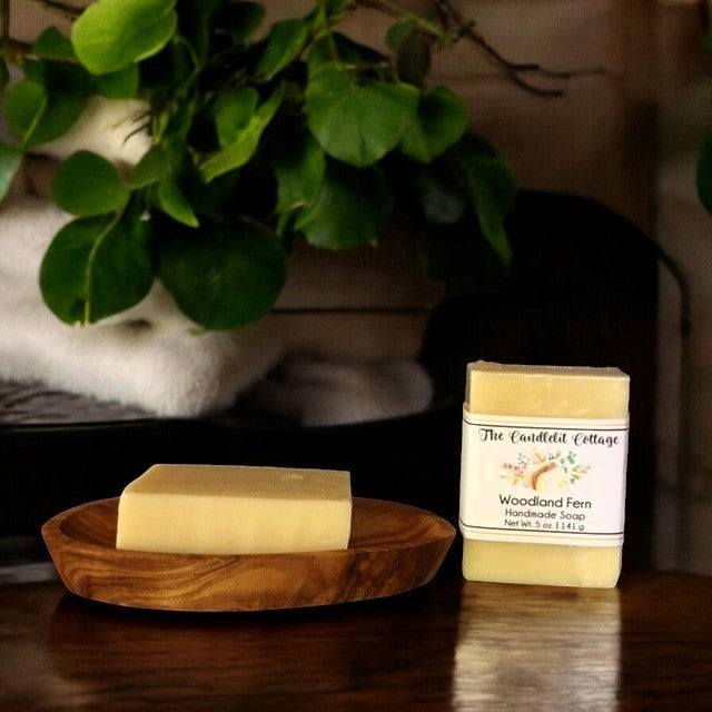 Woodland Fern Soap – The Candlelit Cottage